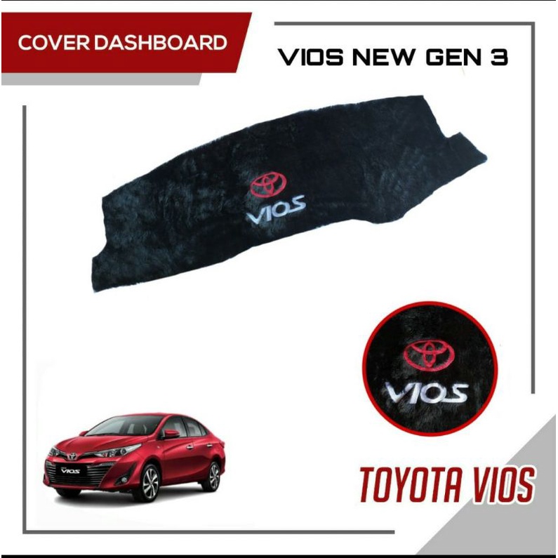 Toyota vios Car Fur dashboard cover Car dashboard Fur Embroidery 3rd ...
