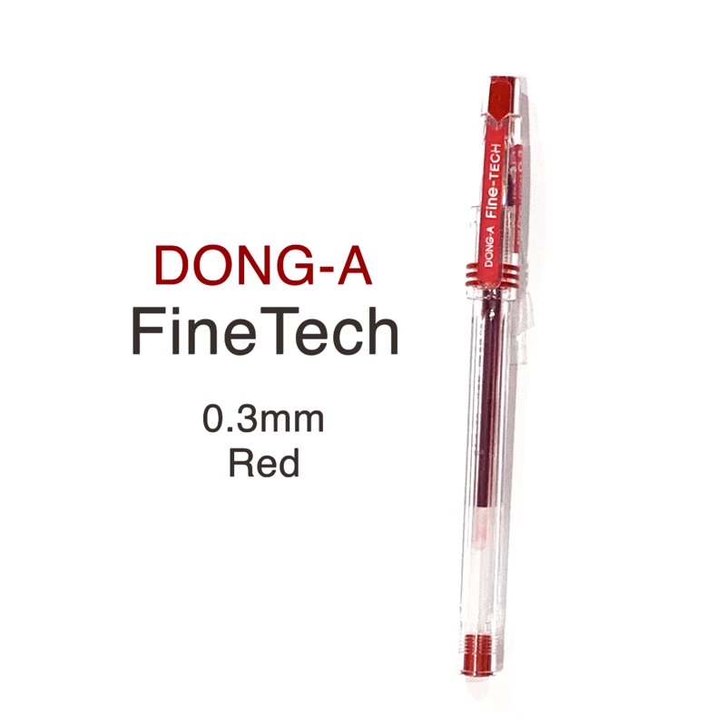 DONG-A Fine Tech 0.3 Gel Pen per piece per colored FineTech pen ...