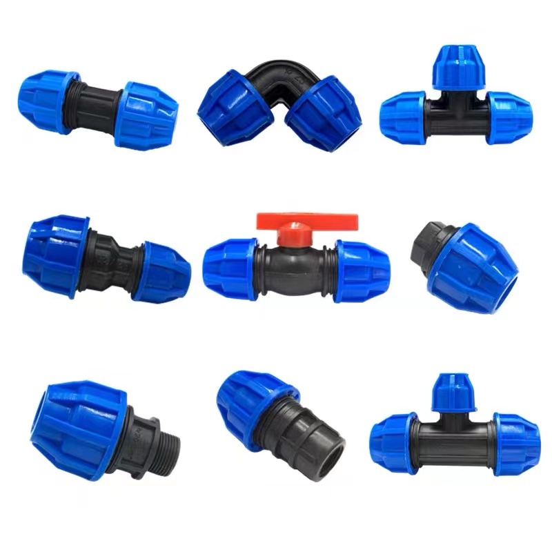 PE Compression Fittings For Pe And Pvc Pipe 1/2" 3/4" 1" | Shopee Philippines