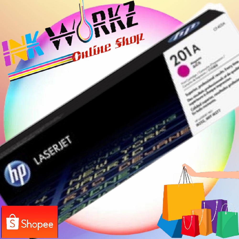 HP 201A CF403A Original LaserJet Toner Cartridge (Magenta) | Shopee ...