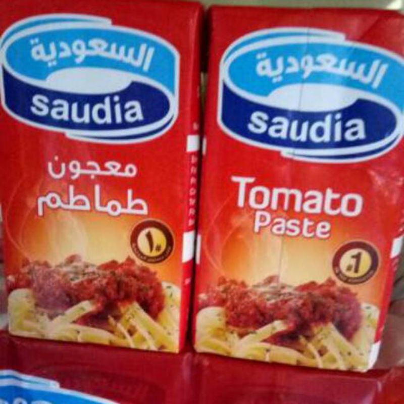 Saudia Tomato Paste 135 Gram Tomato Paste Sauce Original Imported Saudi ...