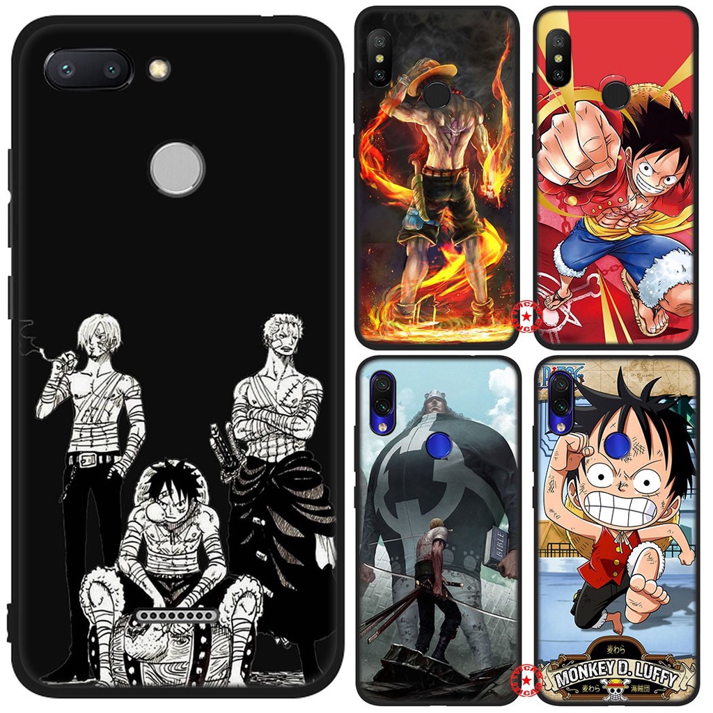 Xiaomi Redmi Note 5 6 7 Pro 5A Phone Case TI12 Anime ONE PIECE Luffy ...