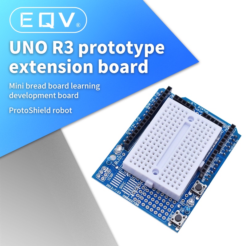Uno Proto Shield Prototype Expansion Board With Syb 170 Mini Bread