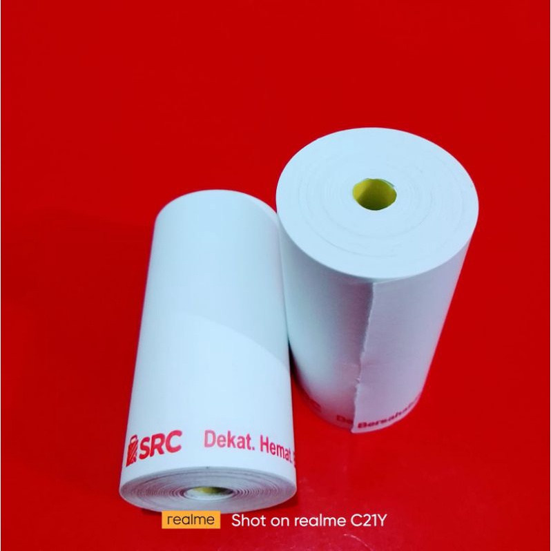 Src logo thermal cash register paper 57/58x30 / Edc logo receipt 58 MM ...