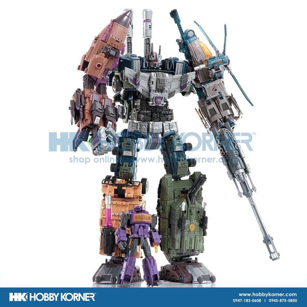 (IN STOCK) WARBOTRON WB01 Combiner Set of 5 (The X-Ray – Shockwave NOT ...