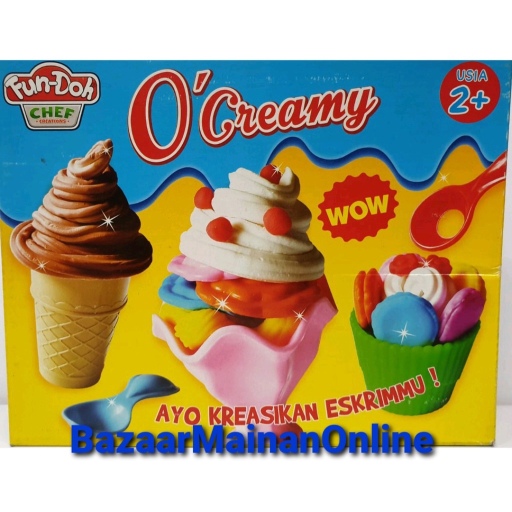 LILIN Fundoh O"Creamy Educational Wax Toy – 28096FD - SNI | Shopee ...