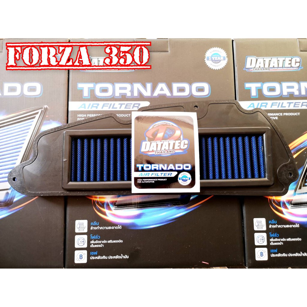 DATATEC TORNADO AIR FILTER HONDA FORZA 350 ADV 350 / | Shopee Philippines