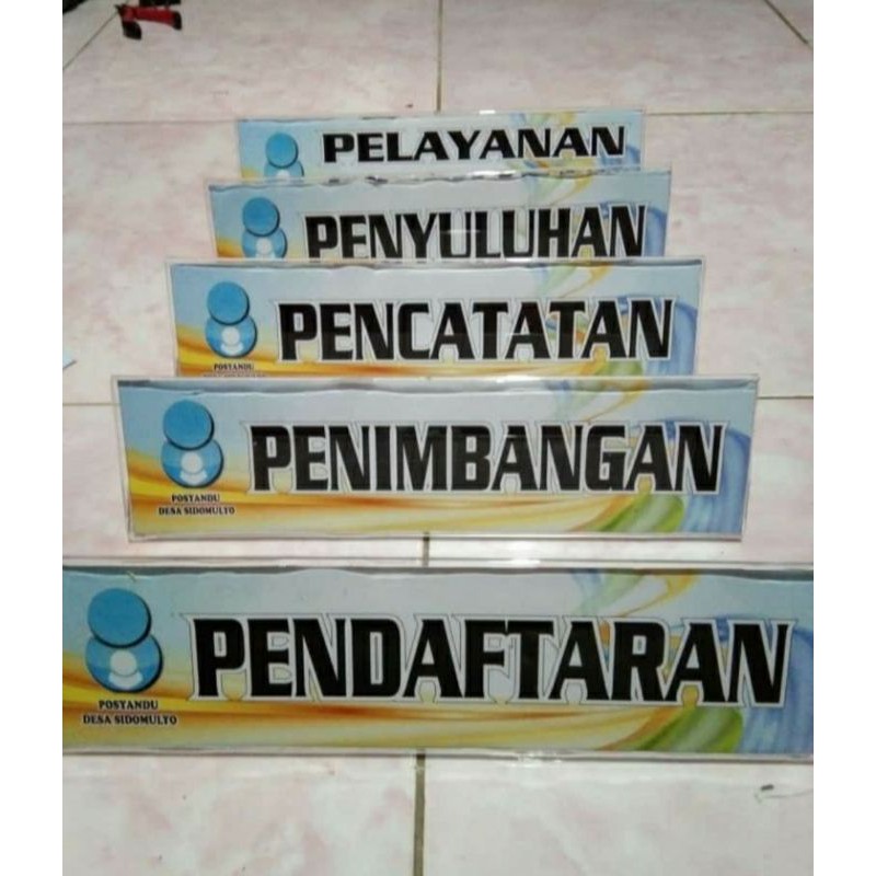 Triangular Folding Acrylic Table Label | Shopee Philippines