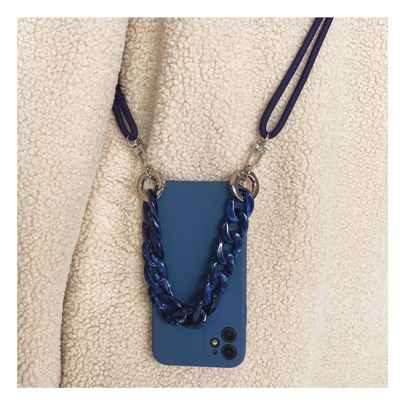 IPhone 13 Pro Max Crossbody Lanyard Chain Soft Case for IPhone 12 Pro ...