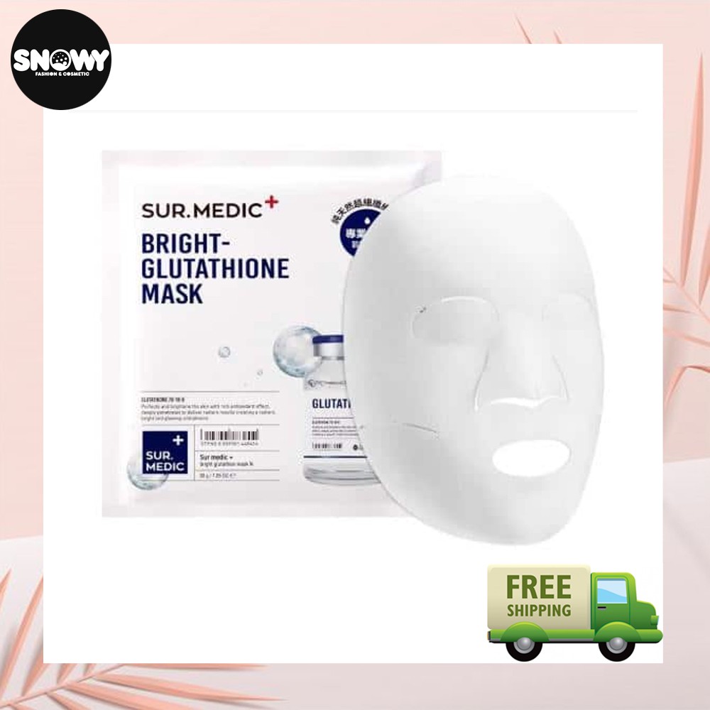 Sur.medic Bright Glutathione Mask | Shopee Philippines