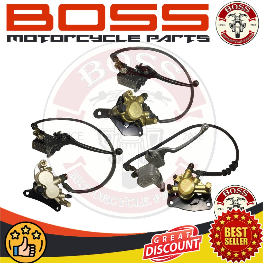 Motorcycle FRONT BRAKE MASTER ASSY WITH CALIPER (BMC) XRM 110-125/WAVE ...