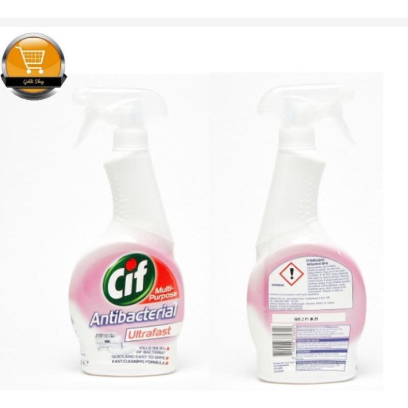 Cif Ultrafast Multi-purpose Antibacterial Spray 450mL | Shopee Philippines