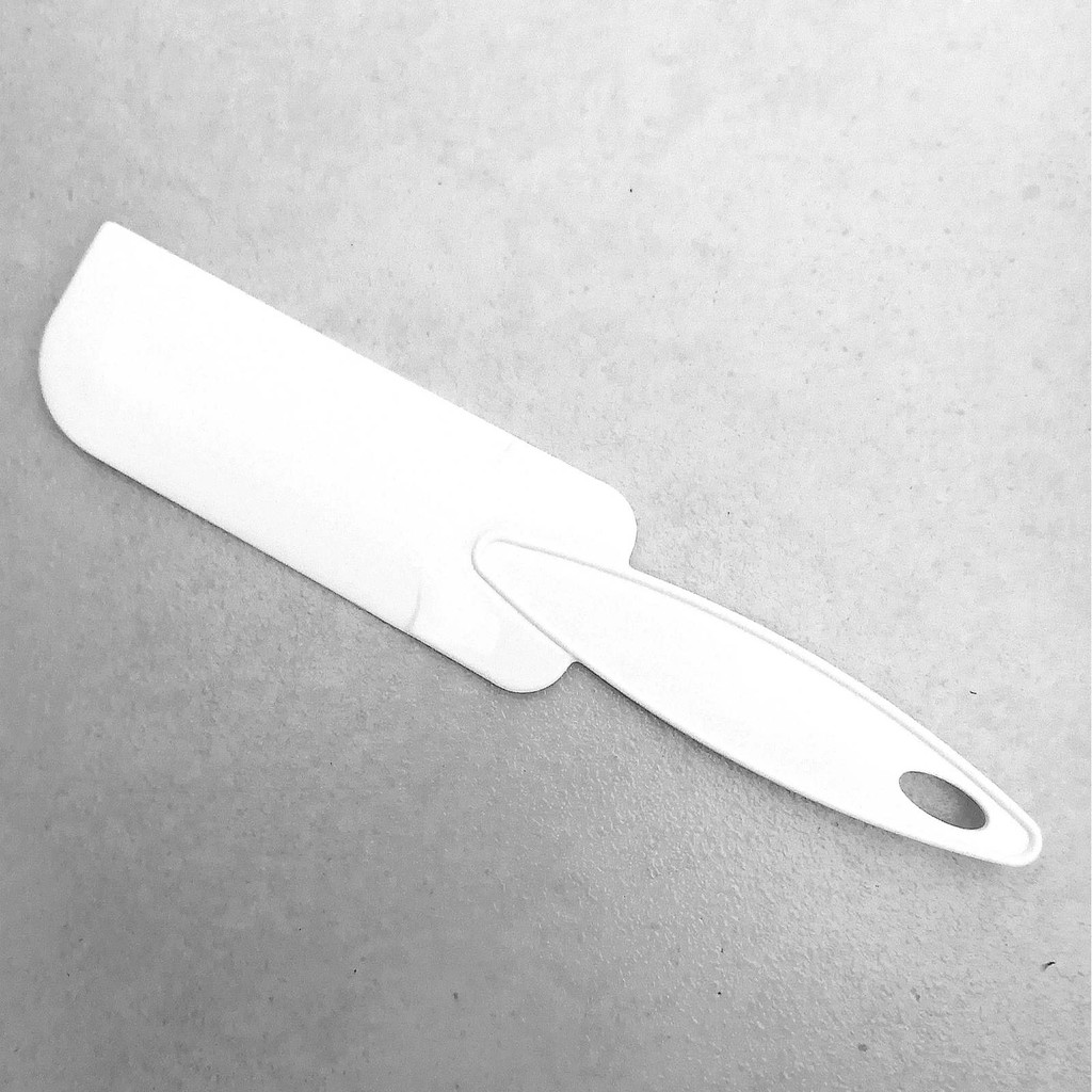 Baking Spatula - Plain All White ( Flexible Plastic ) | Shopee Philippines