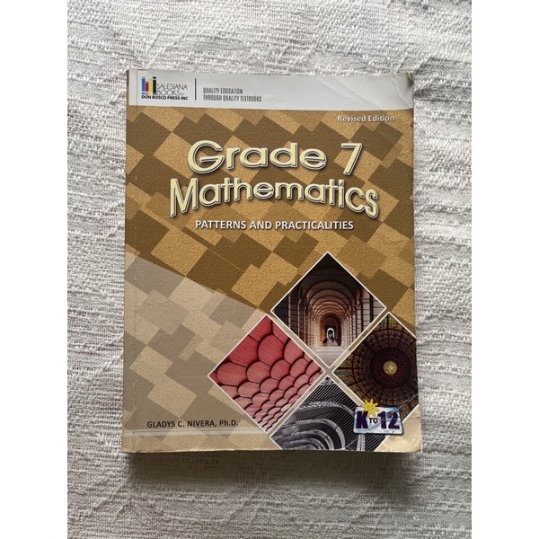 Grade 7 Mathematics Patterns and Practicalities | Shopee Philippines