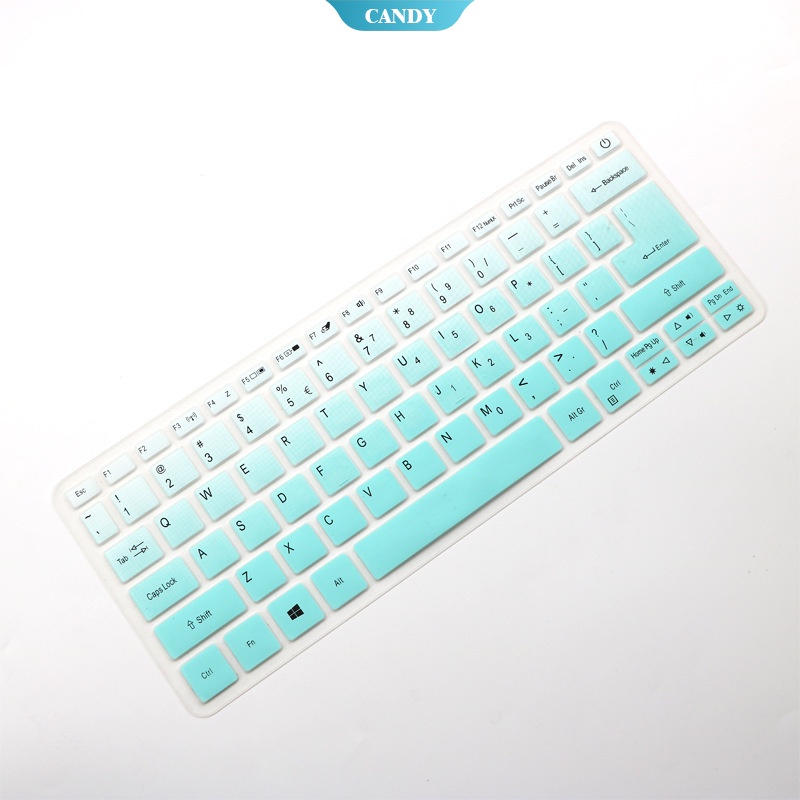 Clear Silicone Keyboard Protector for 14" Acer A314-35 S3X SF113 S5-371 ...