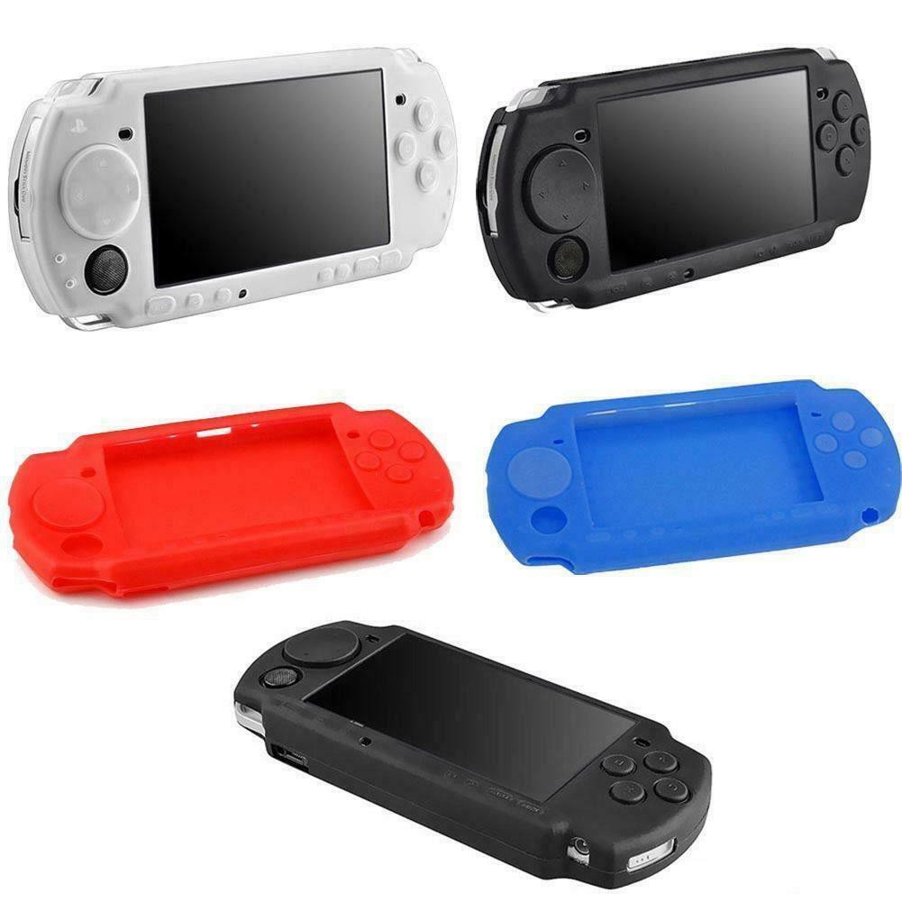 For PSP 1000 1001 Series - Soft Silicone Rubber Bumper Protective Case ...