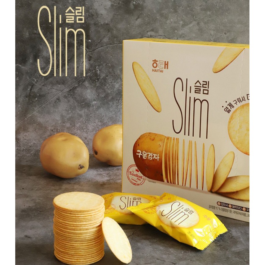 [Korea] Haitai Grilled Potato Slim 240g x1p | Shopee Philippines
