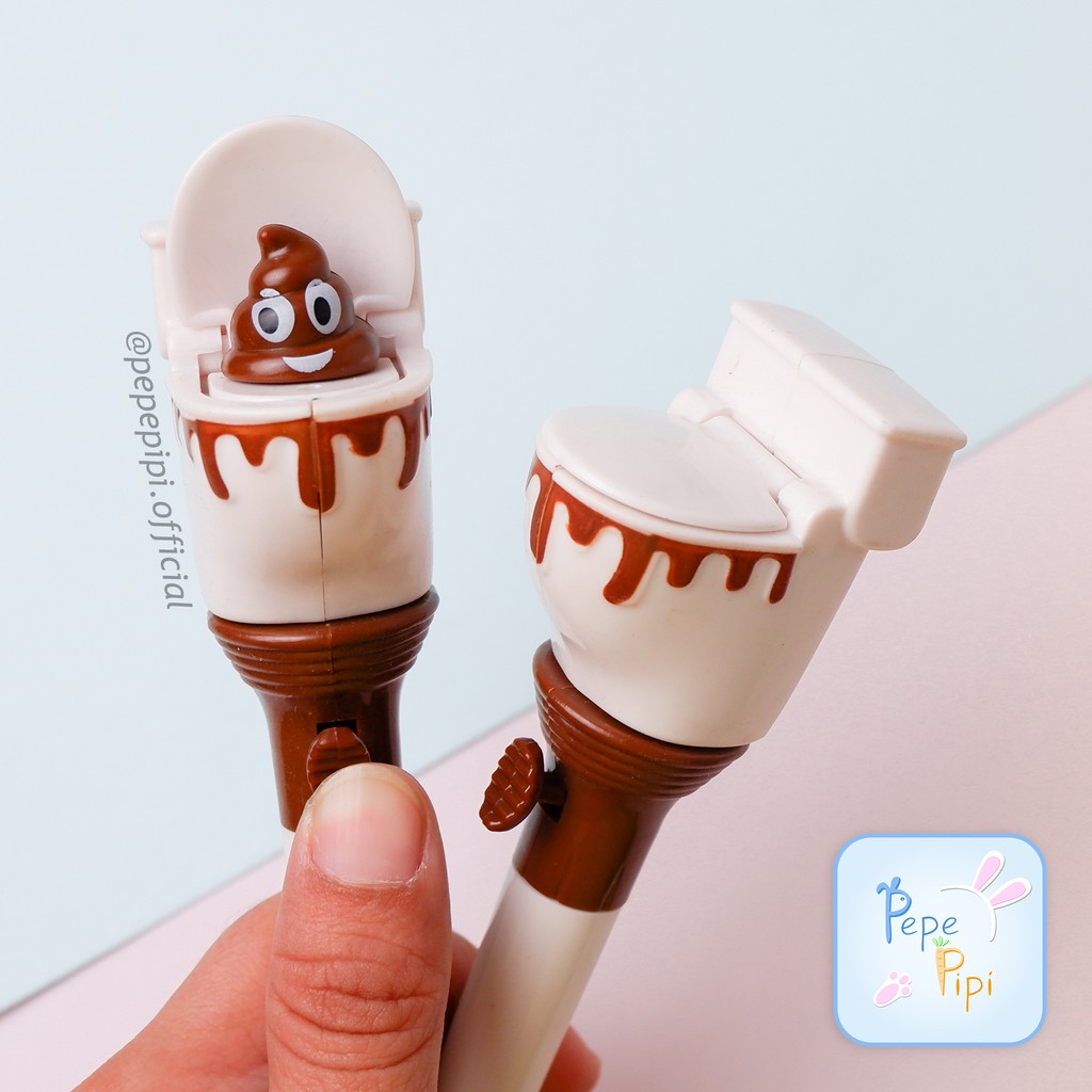 Toilet Poop Pen Poo Pen Ballpoint Pen Gelpen Character Eek WC Chapter ...