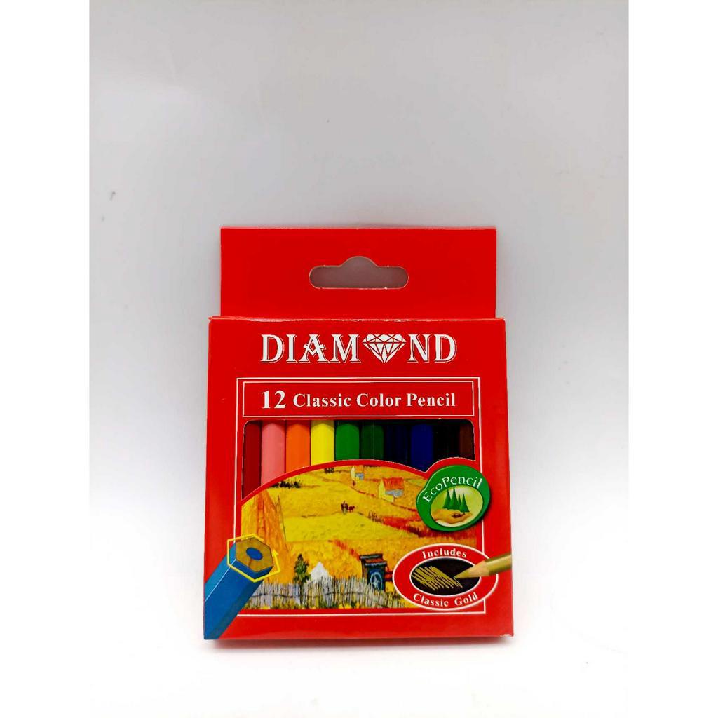 Color Pencil - Diamond color pencil and crayons / stationary for art ...