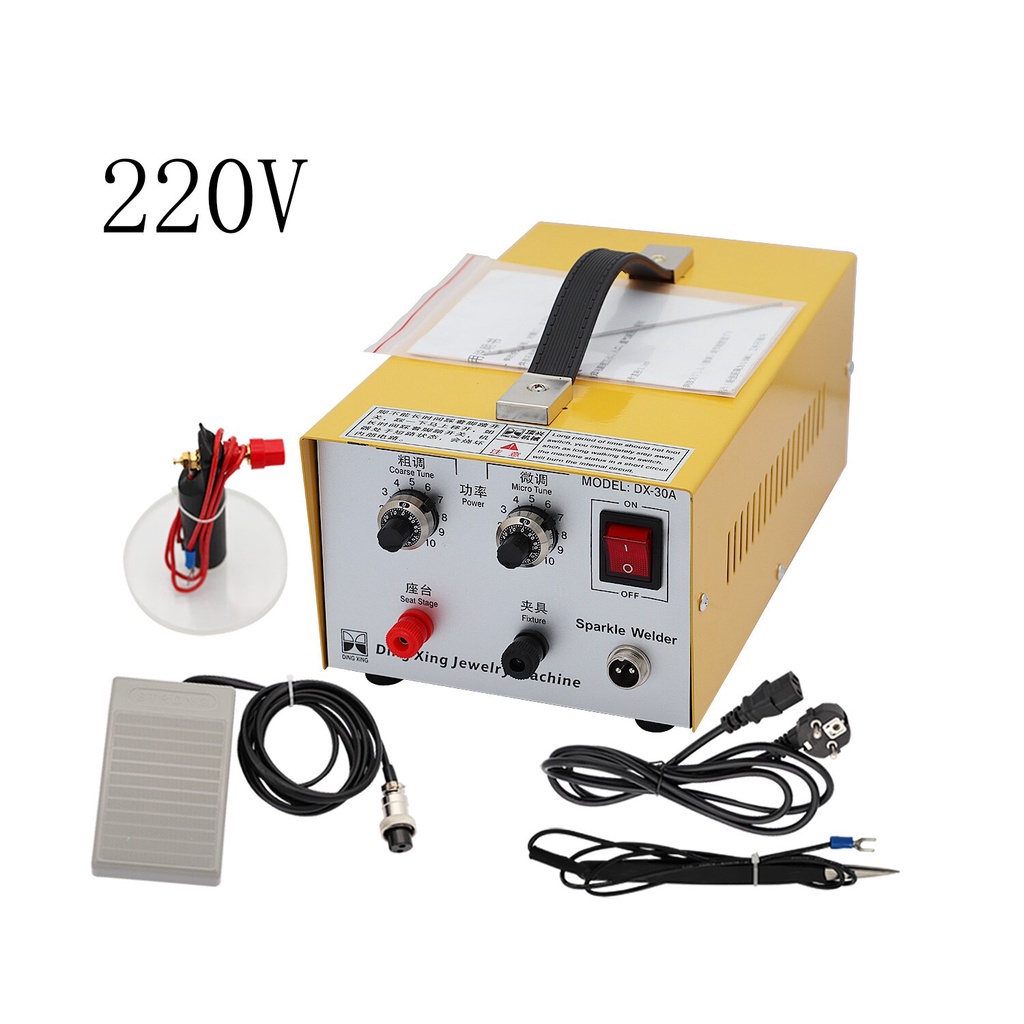 30A Miniature Laser Jewelry Spot Welder Touch Welder Small Stainless ...