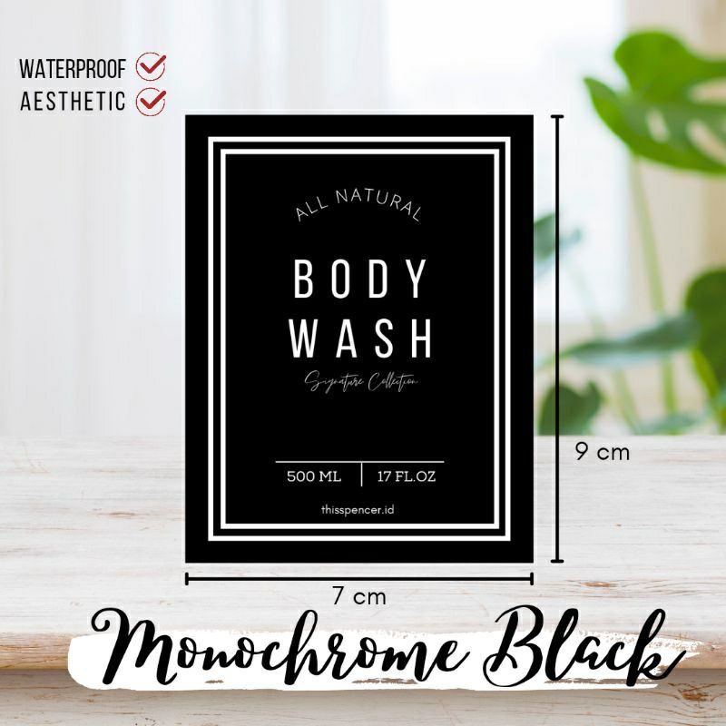 Sticker Label Soap Shampoo Conditioner Hand Soap Dish Soap Aesthetic ...