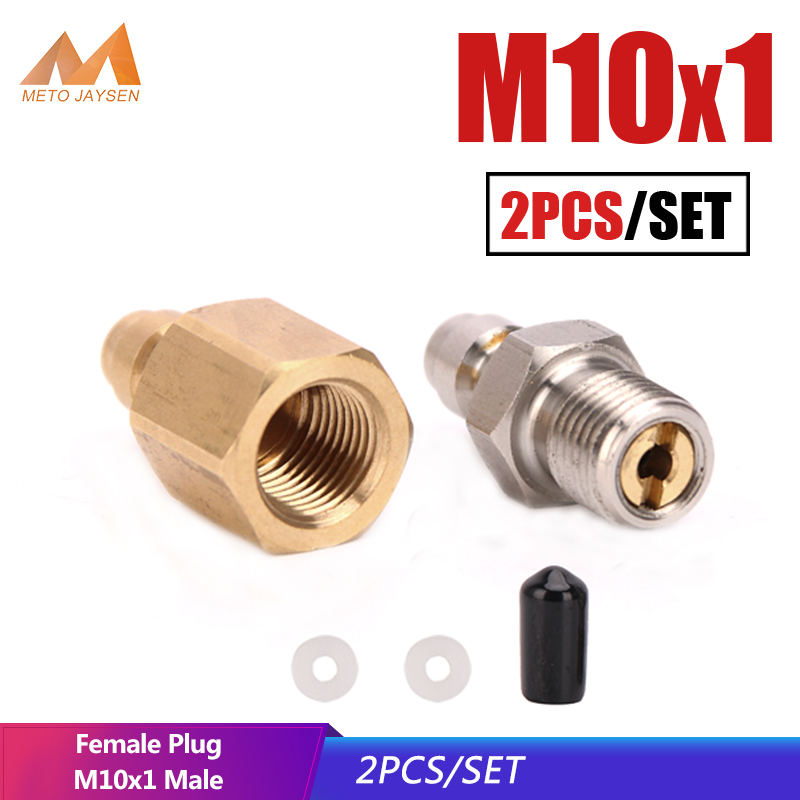 M10x1 1/8BSPP 1/8NPT PCP DIY Tools Quick Female Plug 8mm Male Plug ...