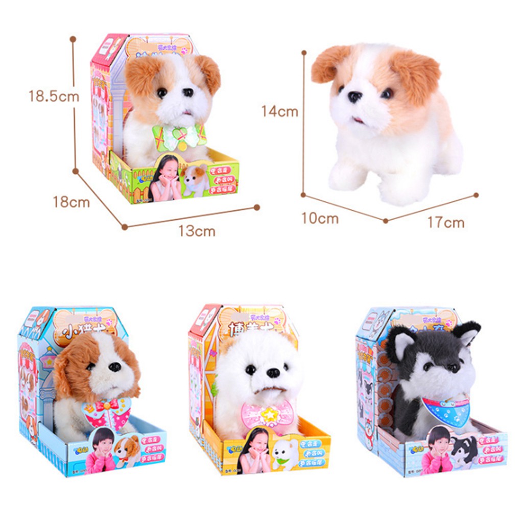 Electronic Pet Dog Interactive - Electric Walking & Baking Animal Robot ...