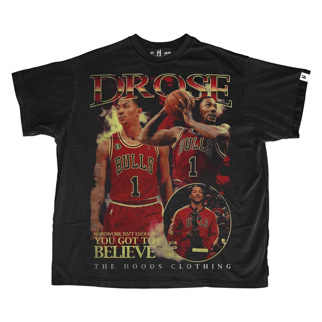 DERRICK ROSE DROSE BOOTLEG/VINTAGE OVERSIZED SHIRT | Shopee Philippines