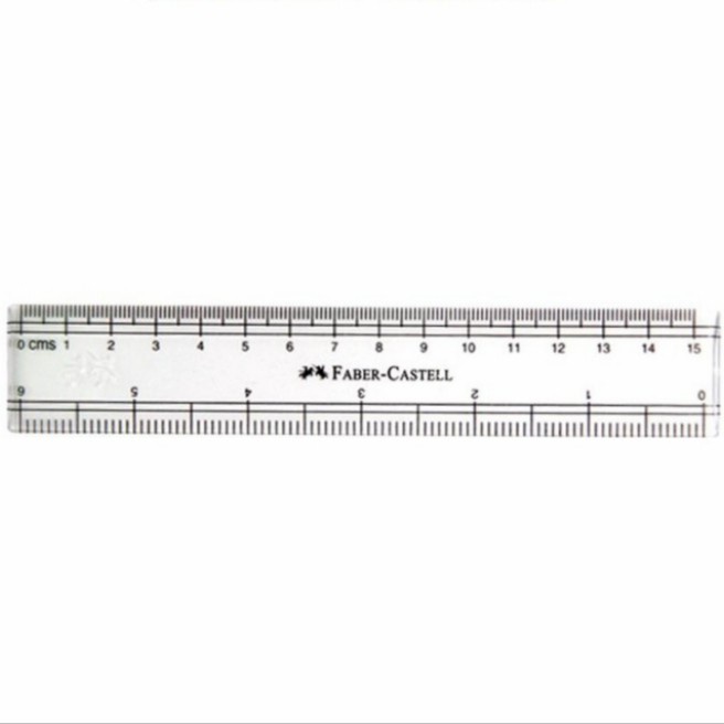 Ruler 15 Cm Faber-Castell + | Shopee Philippines