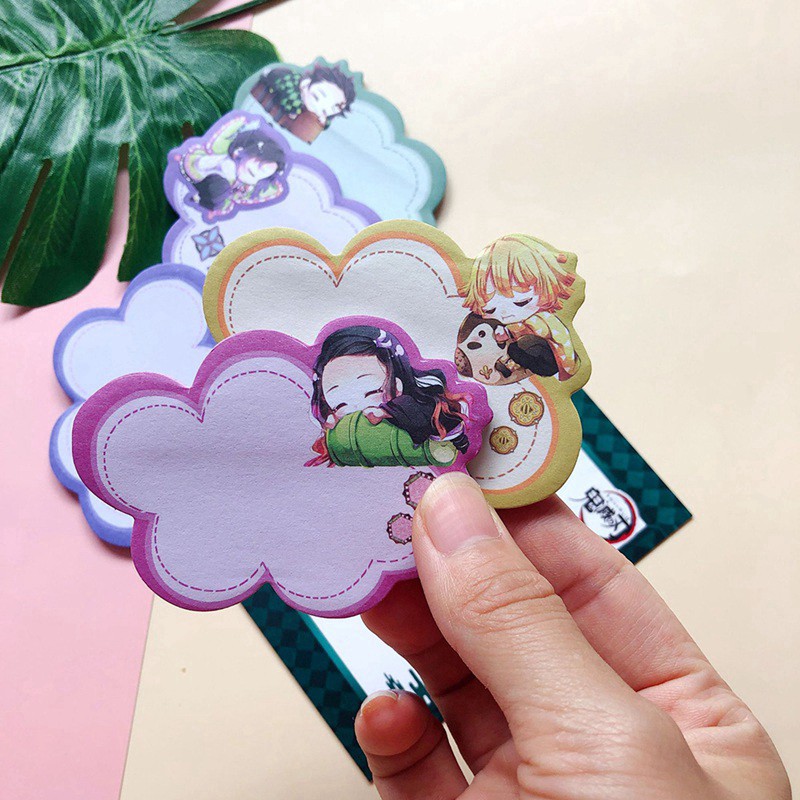 DEMON SLAYER Kimetsu No Yaiba STICKY NOTE MEMO PAD Anime Series ...