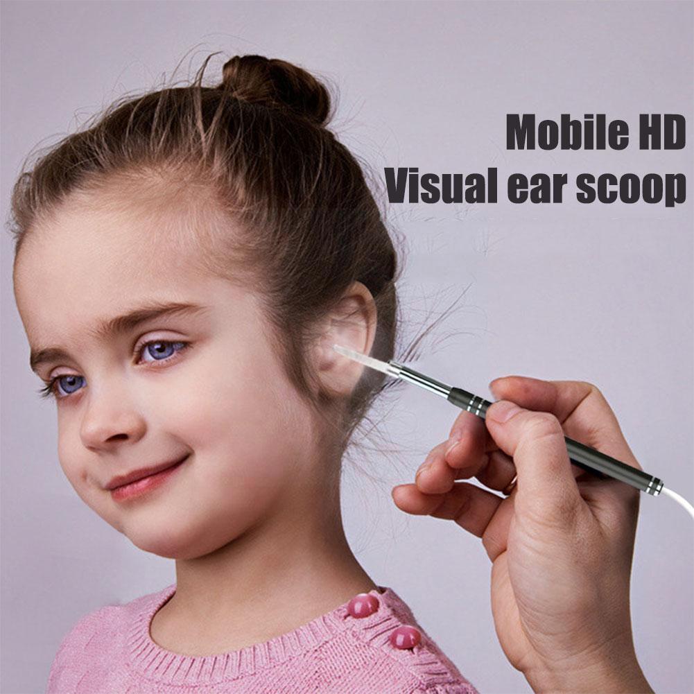 Ear wax remover with camera Visual Ear Cleaner Ear Stick Endoscope ...