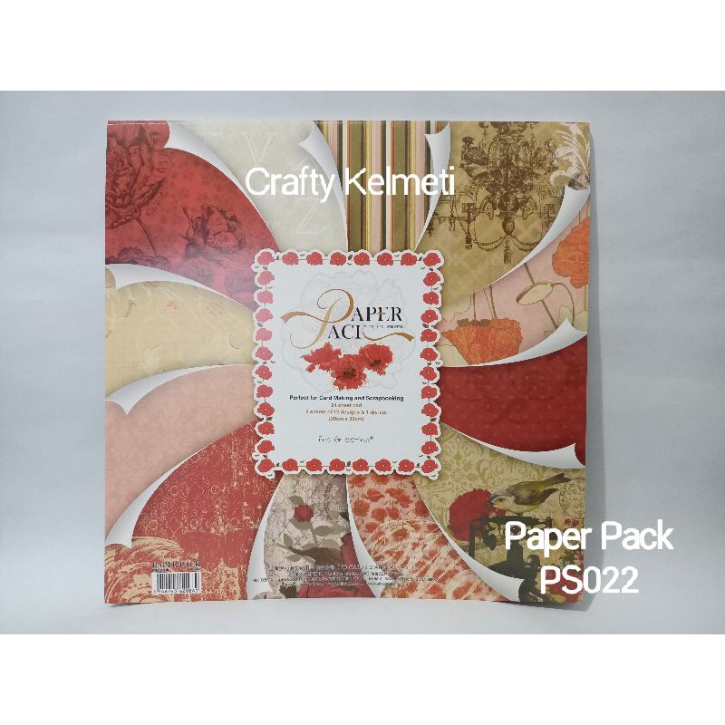 Paper Pack PS022 (24 sheets PLUS one die-cut sheet) | Shopee Philippines