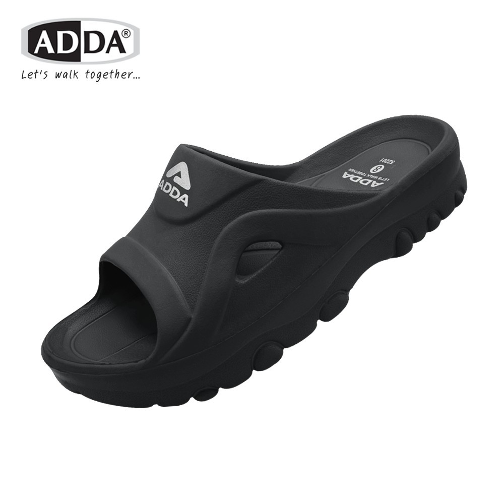 ADDA Men's Casual Sandals Model 52201M1 (Size 7-10) Black Or Gray 52201 ...