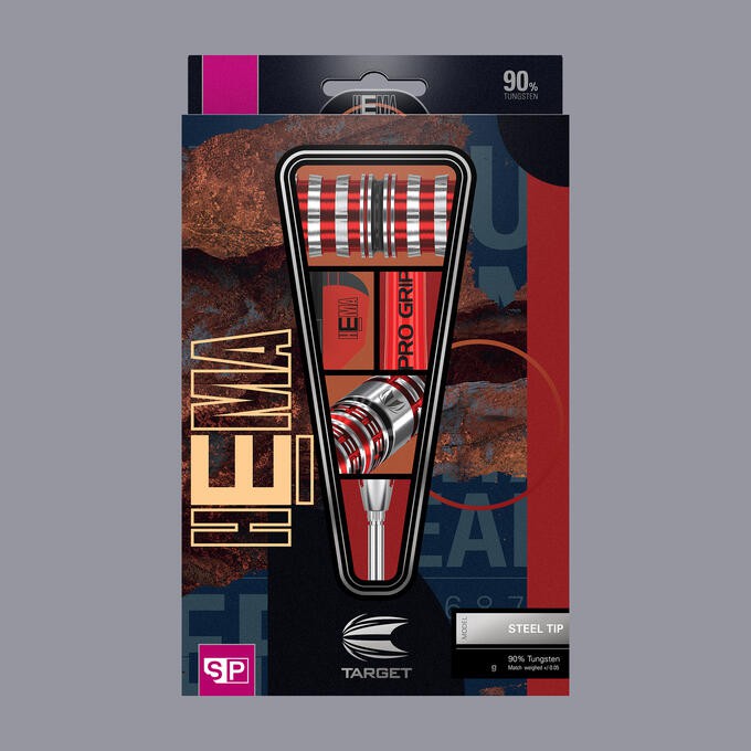 TARGET DARTS Hema Swiss Point 02 90% Tungsten Steel Tip Dart Pins ...