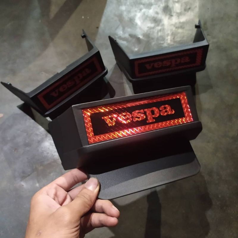 Vespa exclusive px strada spartan Rear Bumper Tail Model still motor ...