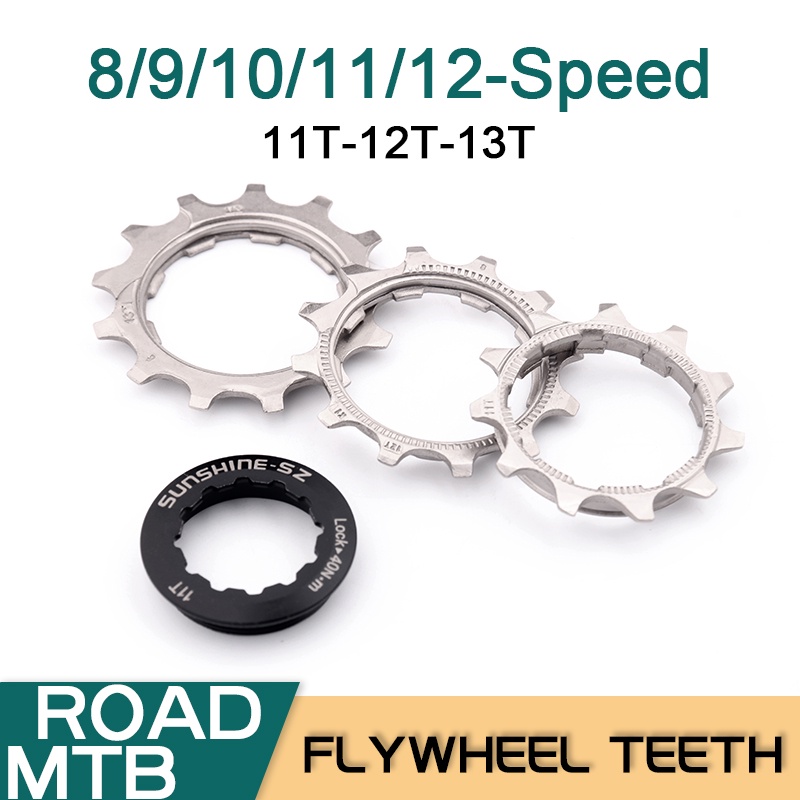 MTB Road Bike Freewheel Cog 8 9 10 11 12 Speed 11T 12T 13T Bicycle ...