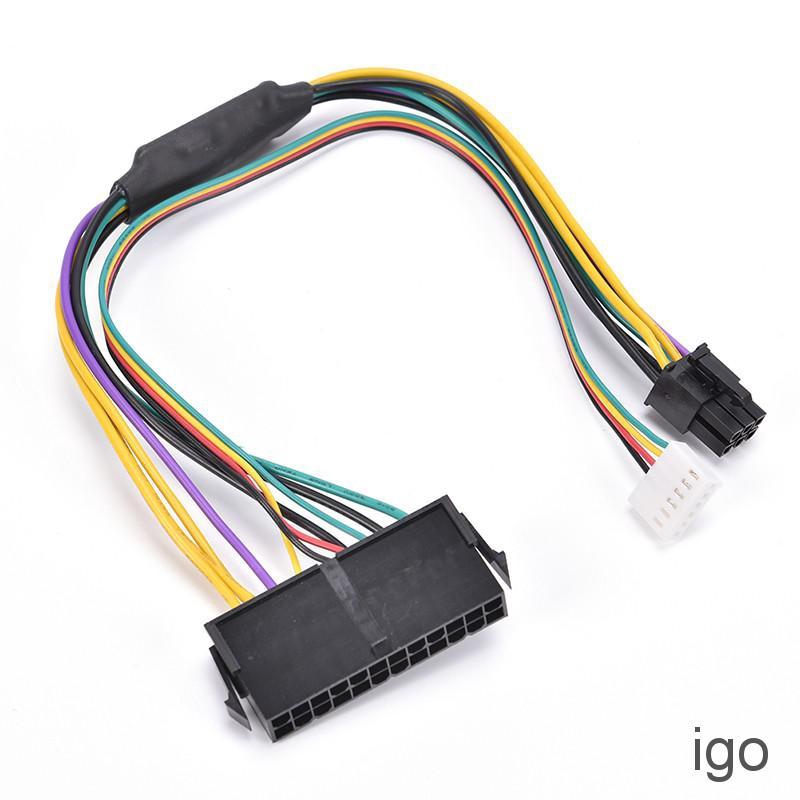 IGO 24-Pin to 6-Pin PCI-E PSU Power Adapter Cable 18AWG HP Z230 ...