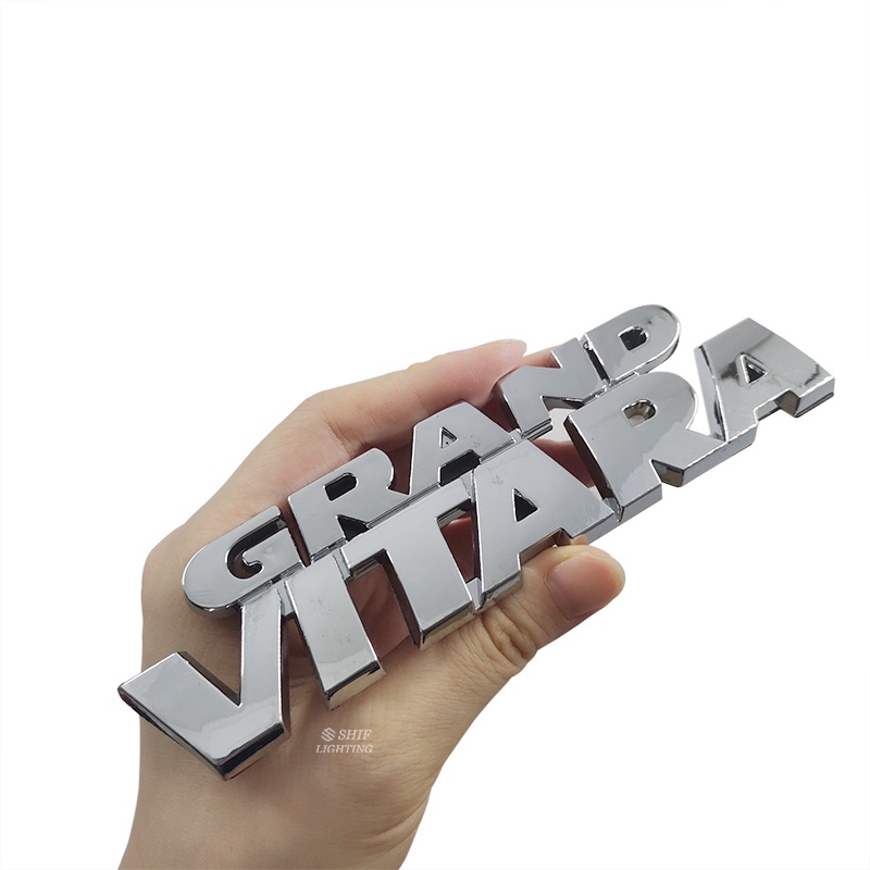 1 X ABS GRAND VITARA Letter Logo Car Auto Rear Trunk Emblem Badge ...