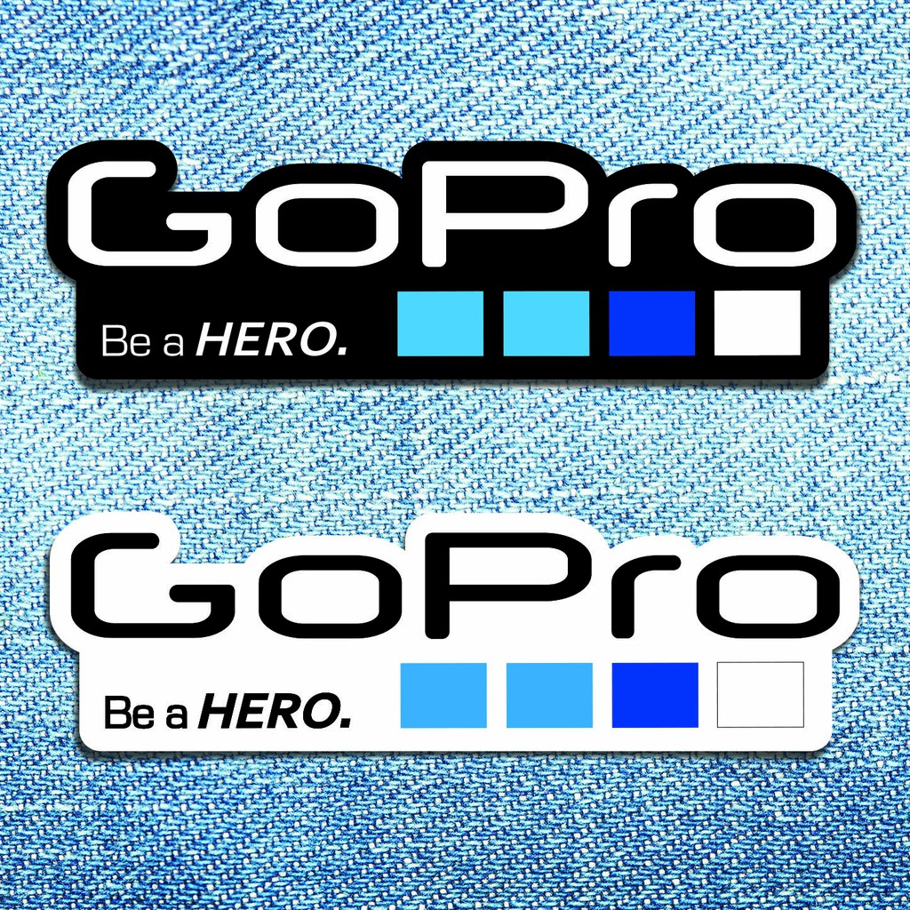 GoPro Logo, Vinyl Sticker Diecut | Shopee Philippines
