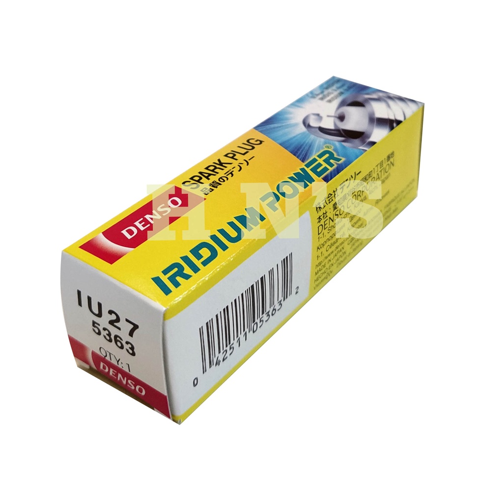DENSO IU27 Iridium Power Motorcycle Spark Plug ( Long Thread ) | Shopee ...