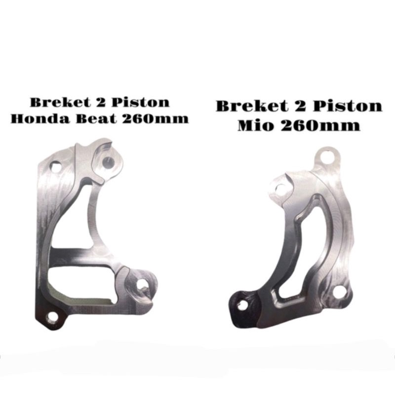 Caliper Bracket 2p [Disc 220mm & 260mm] Mio Mio J Mio M3 Xeon Fino ...