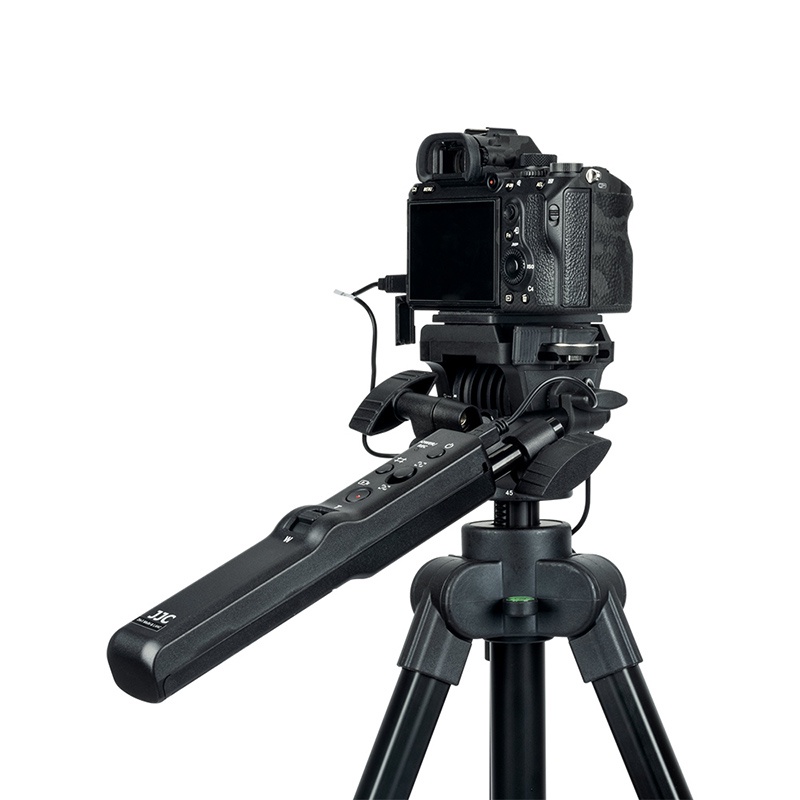 JJC TPR-U1 Tripod Pan Bar Handle Remote Control Grip for Sony Camera ...