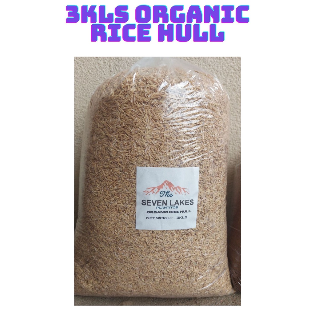 IPA NG PALAY / SOIL CONDITIONER 3KLG ORGANIC RICE HULL | Shopee Philippines