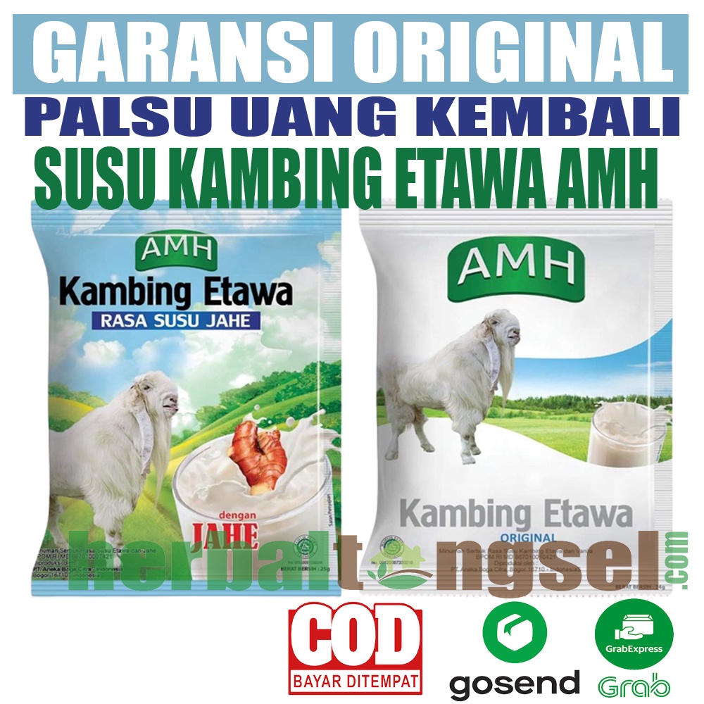 Amh ORIGINAL ETAWA Goat Milk ETAWA ORIGINAL SACHET Goats | Shopee ...
