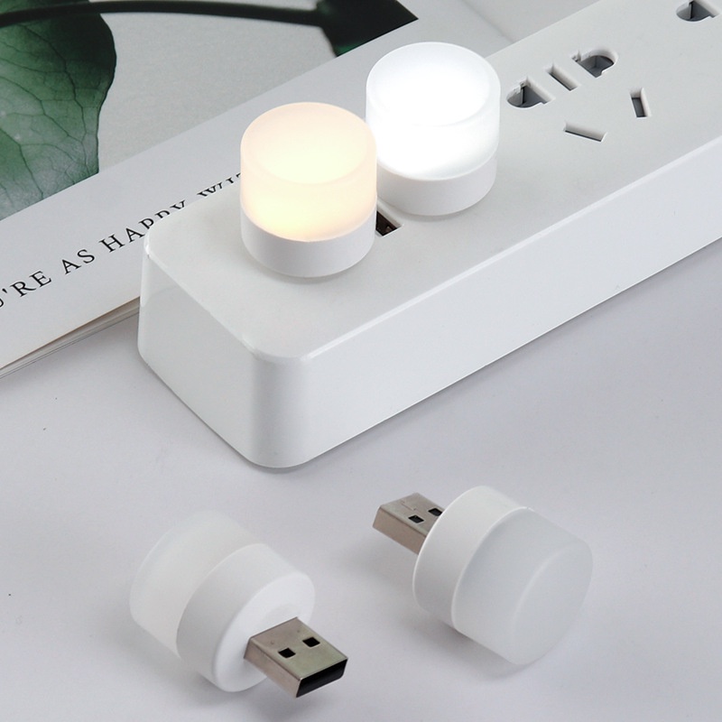 Creative Portable Mini USB Night Light USB small light bulb Student ...