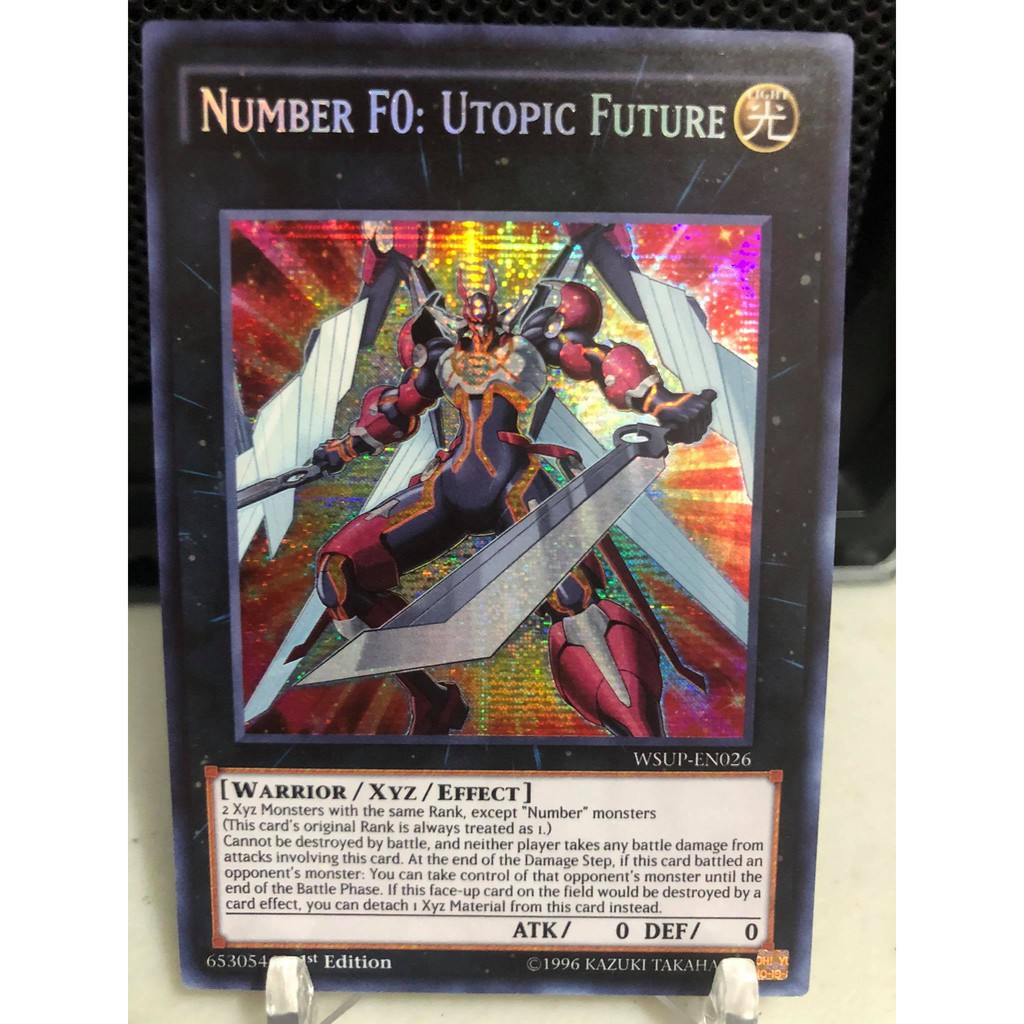 Number F0: Utopic Future - WSUP-EN026 - Prismatic Secret Rare 1st ...