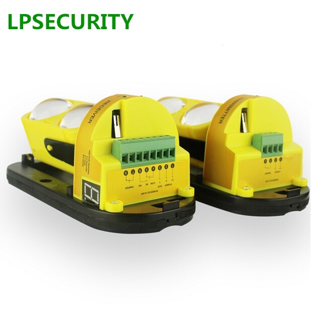 LPSECURITY 30 TO 100M LED indicator IR 2 beam detector Outdoor IR ...