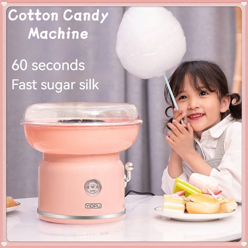 Electric DIY Sweet Cotton Candy Maker Portable Cotton Sugar Floss ...