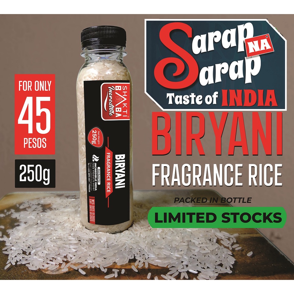 Shakti Baba SARAP NA SARAP Biryani Fragrance Rice 250g(This is not ...