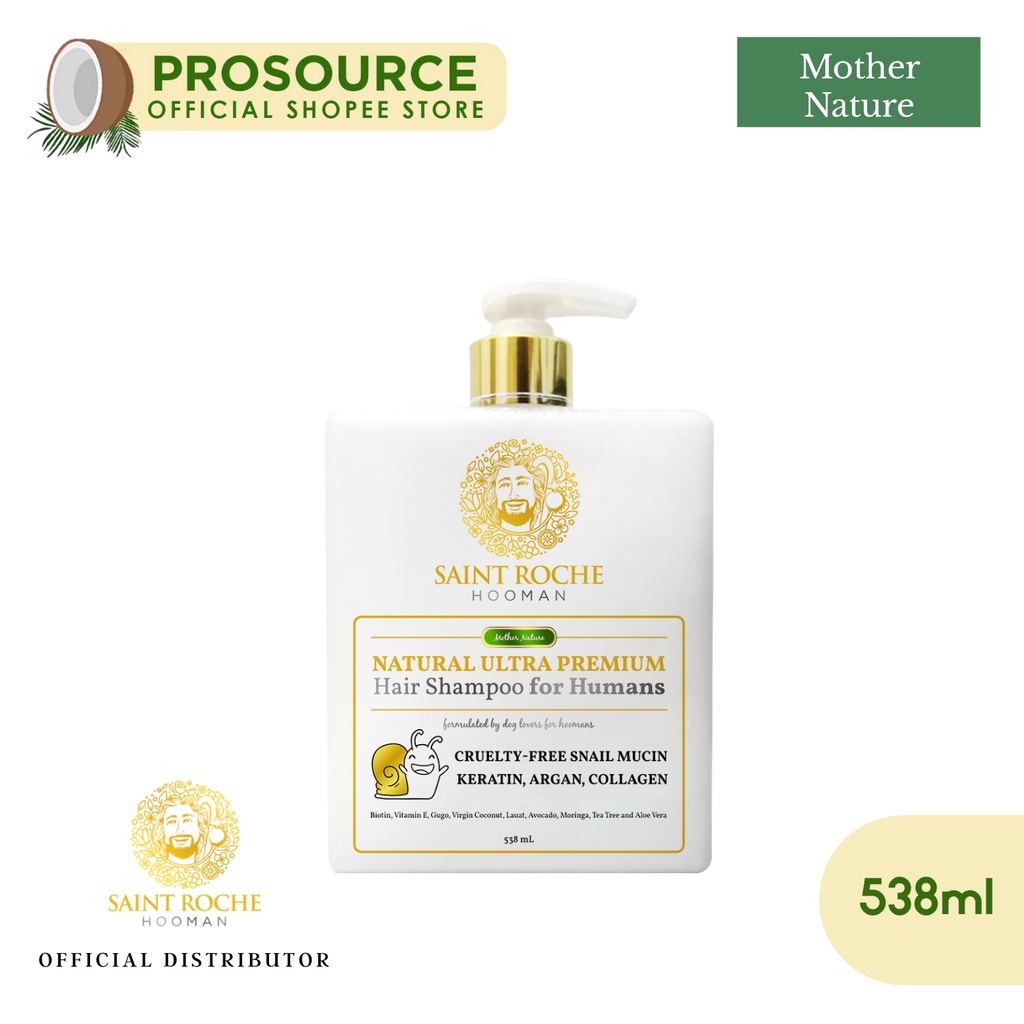 Saint Roche Hooman Hair Shampoo 538ml | Shopee Philippines